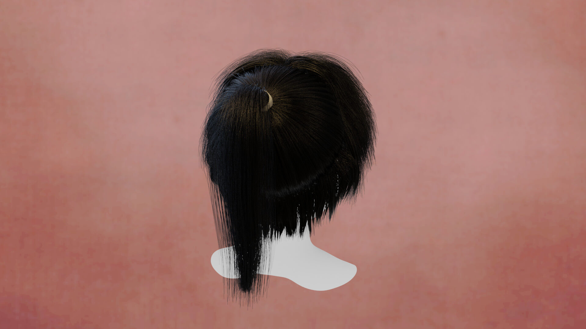 Hair Kano - 3D Model by ludmi