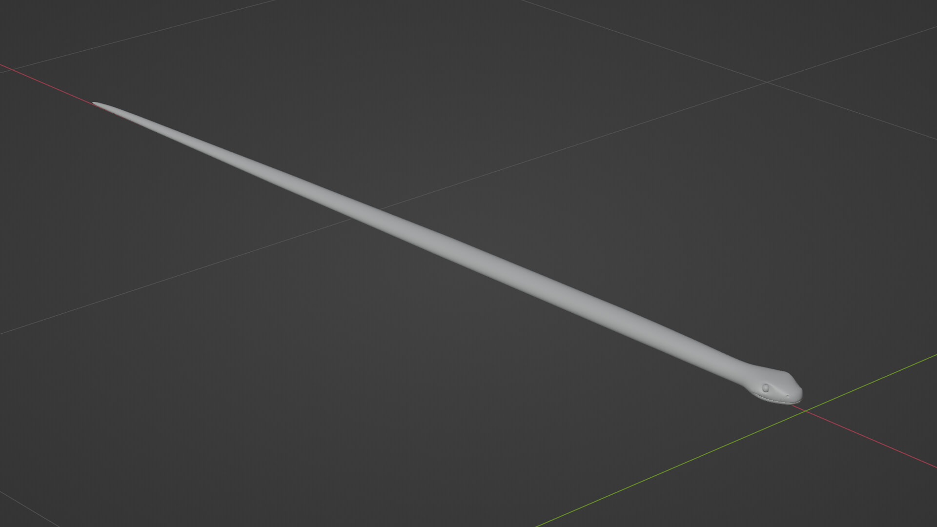 Snake Procedural - 3D Model by ludmi