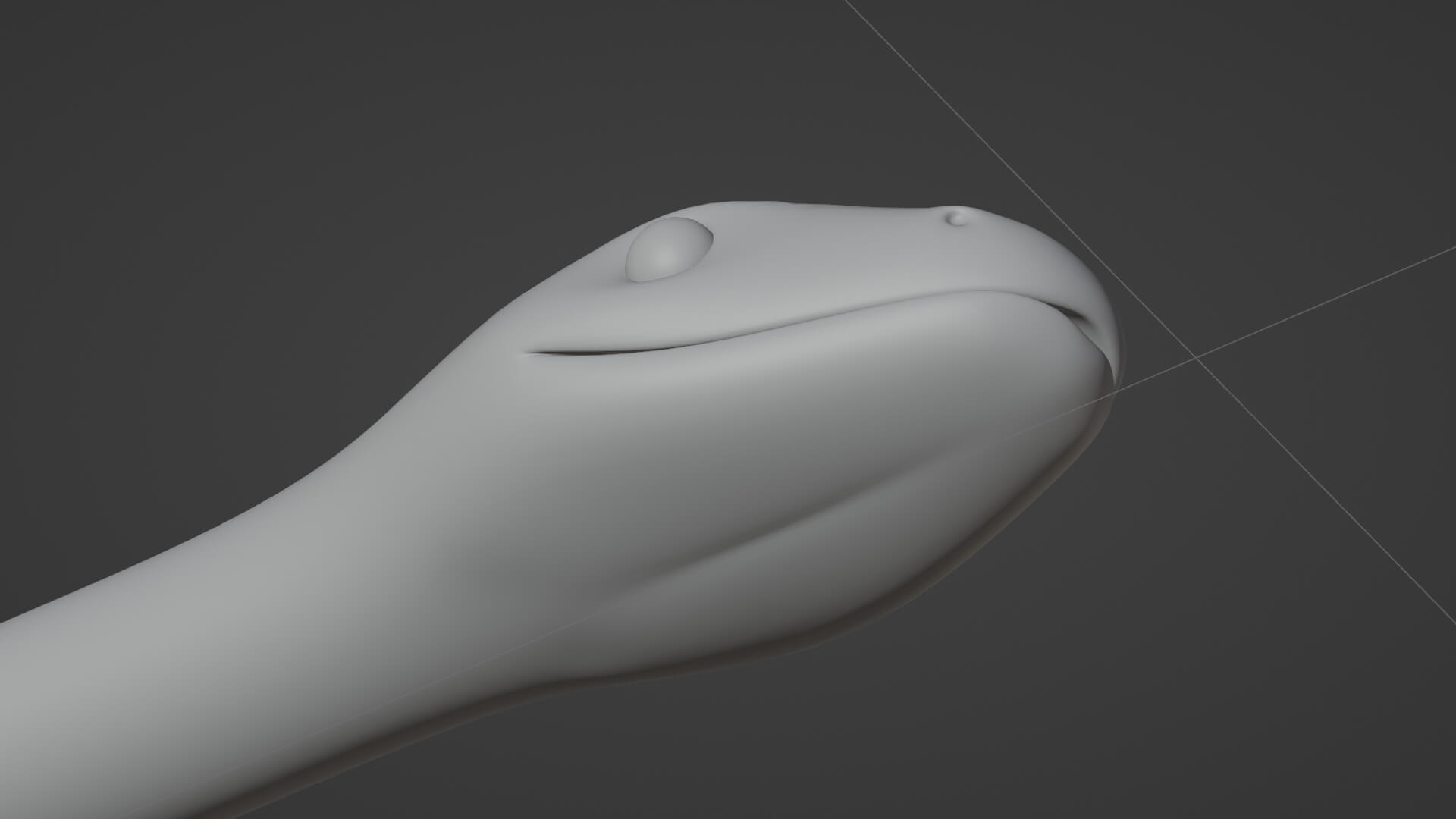 Snake Procedural - 3D Model by ludmi