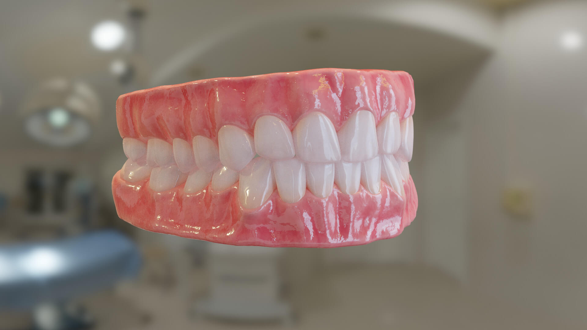Set of Human Teeth - 3D Model by ludmi