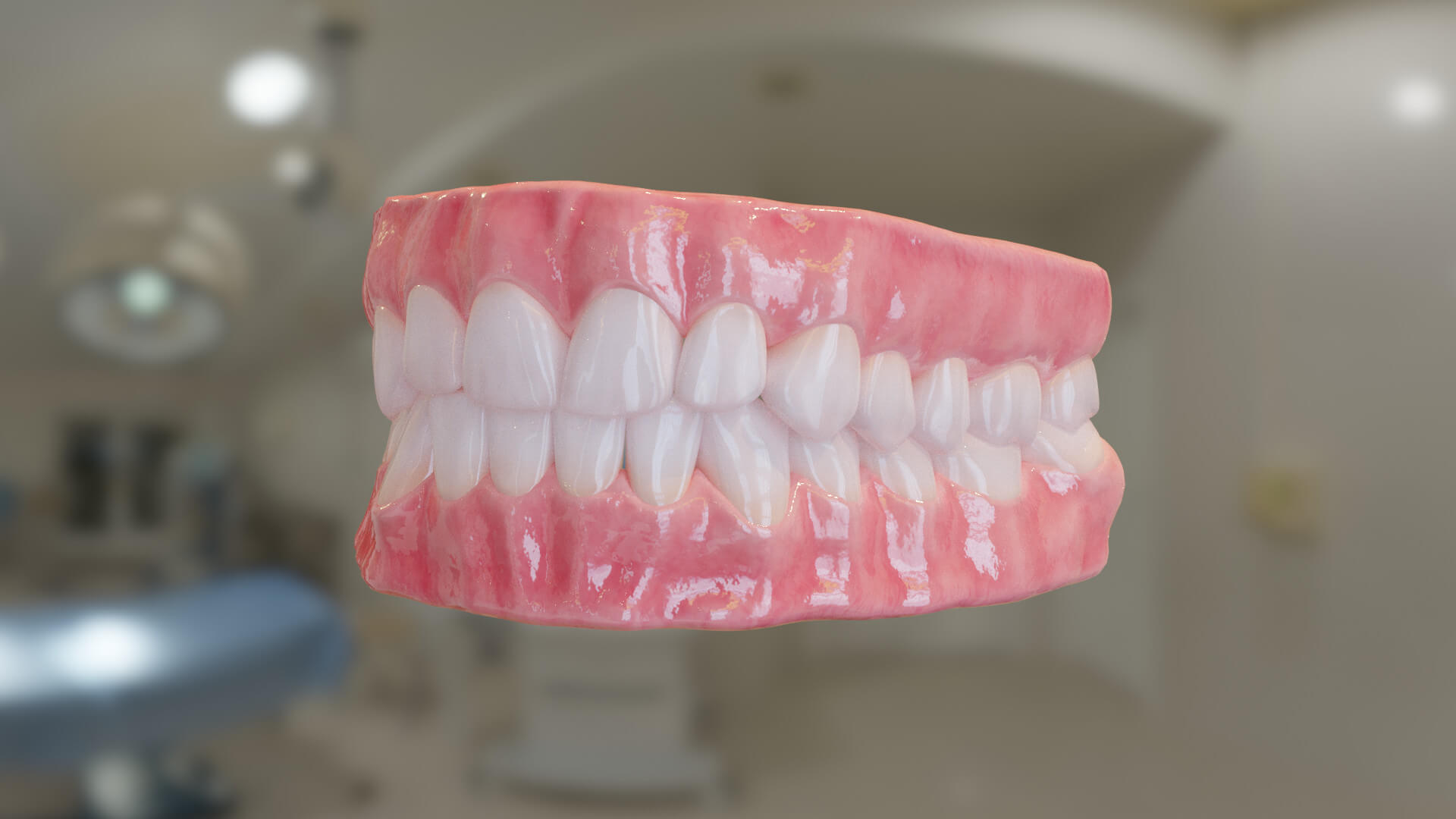 Set of Human Teeth - 3D Model by ludmi