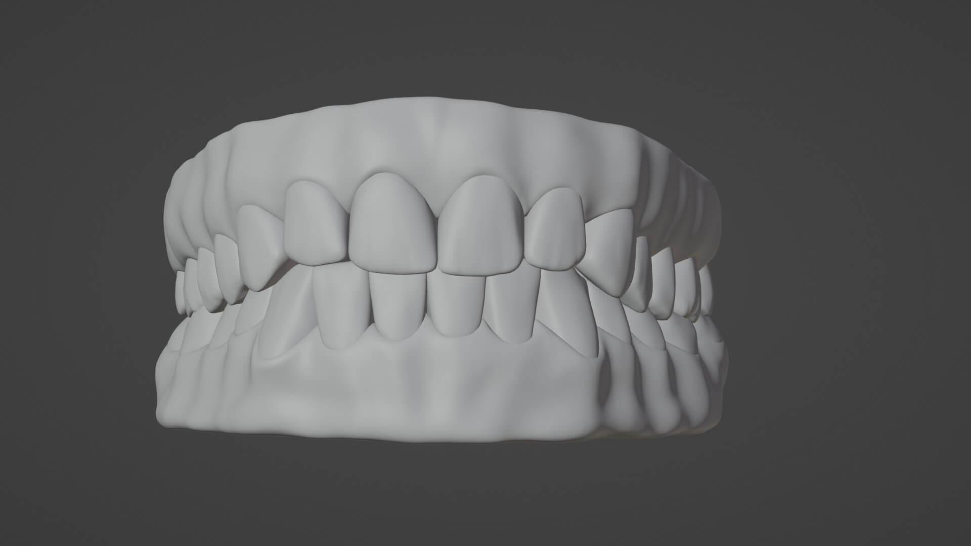 Set of Human Teeth - 3D Model by ludmi