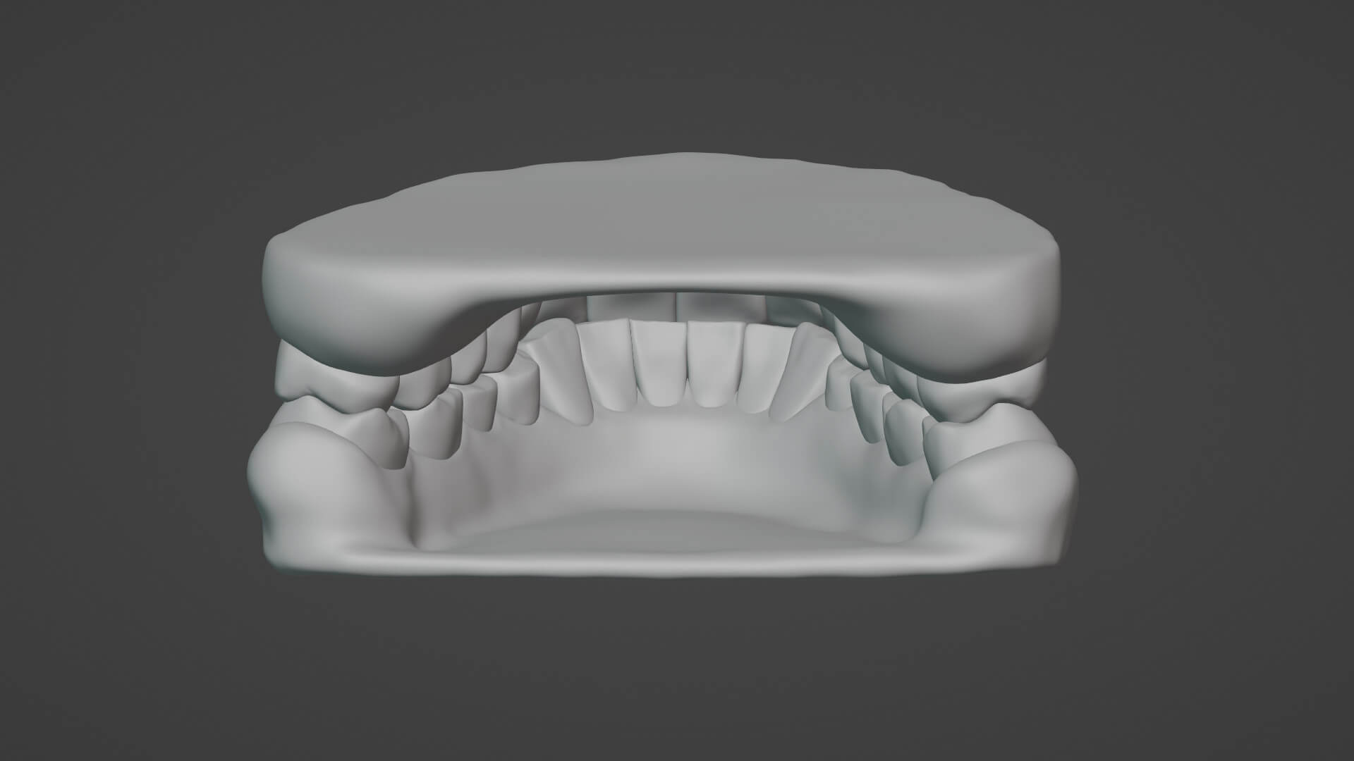 Set of Human Teeth - 3D Model by ludmi