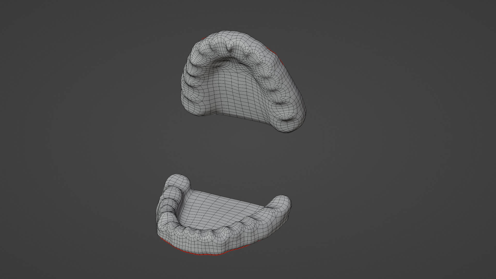 Set of Human Teeth - 3D Model by ludmi