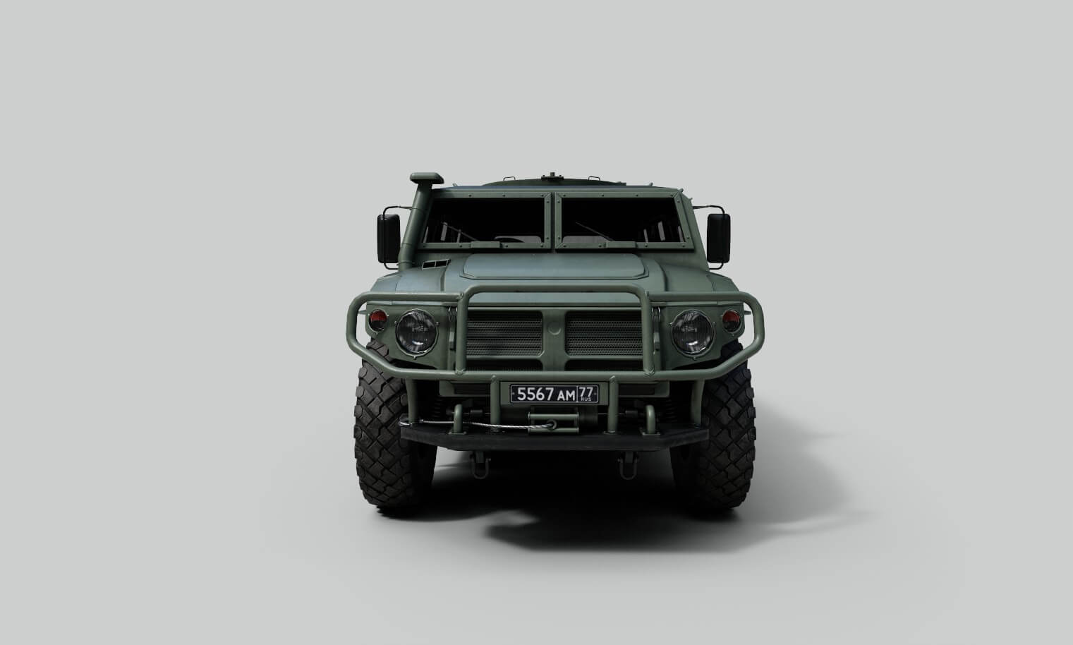 GAZ Tigr Russian Infantry Mobility Vehicle - 3D Model by luisbcompany