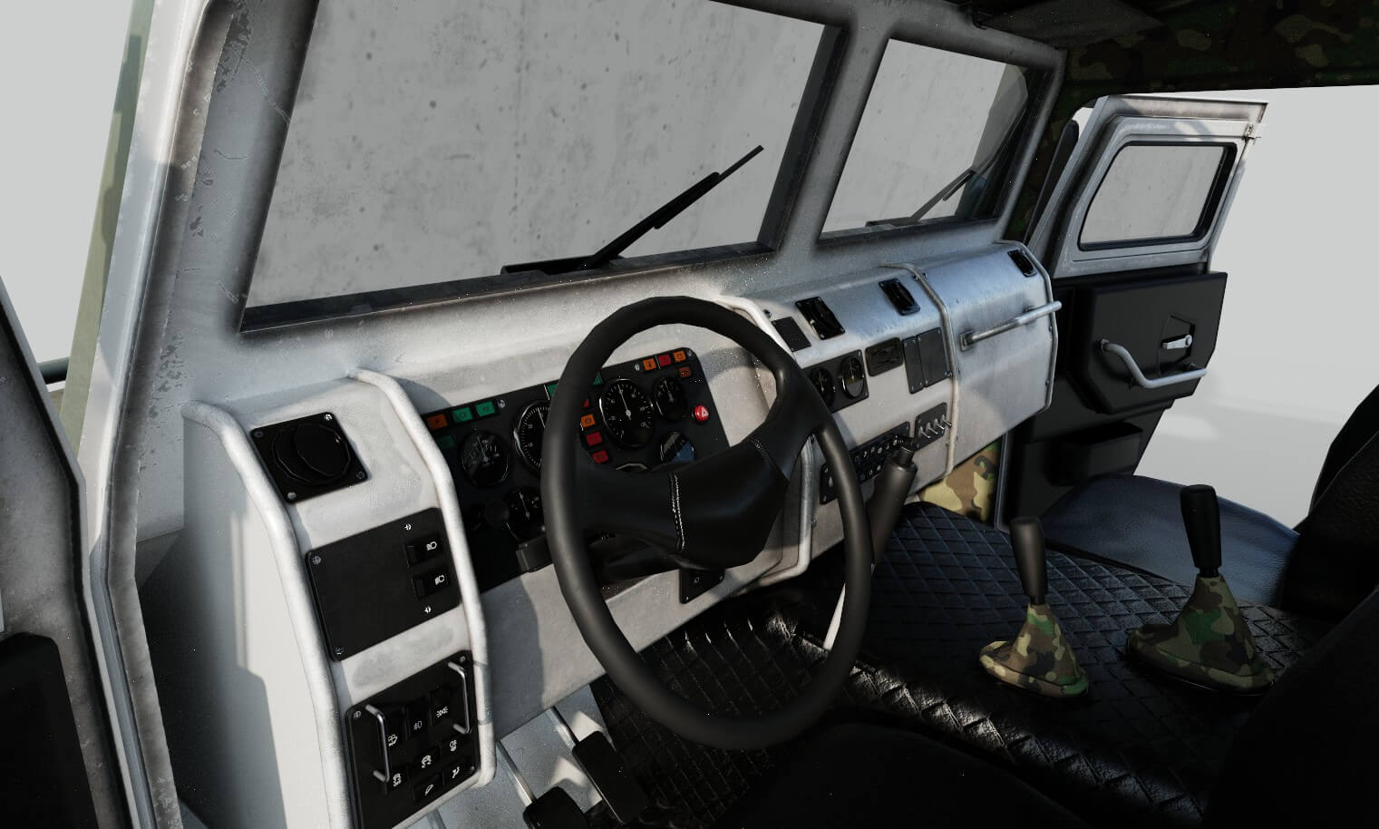 GAZ Tigr Russian Infantry Mobility Vehicle - 3D Model by luisbcompany