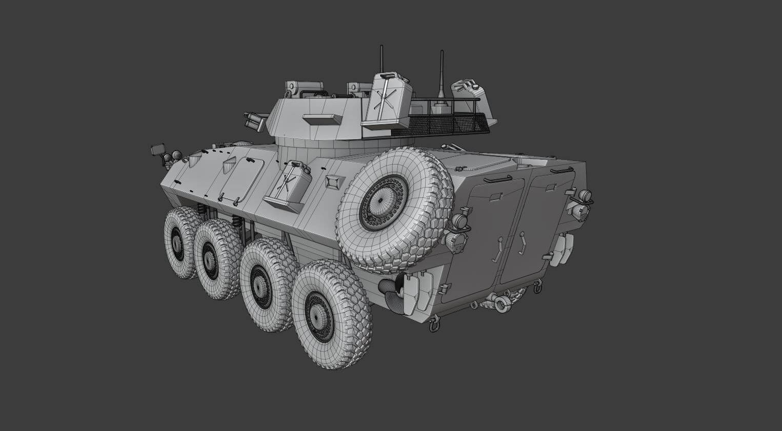 LAV 25 US Army Light Armoured Vehicle - 3D Model by luisbcompany