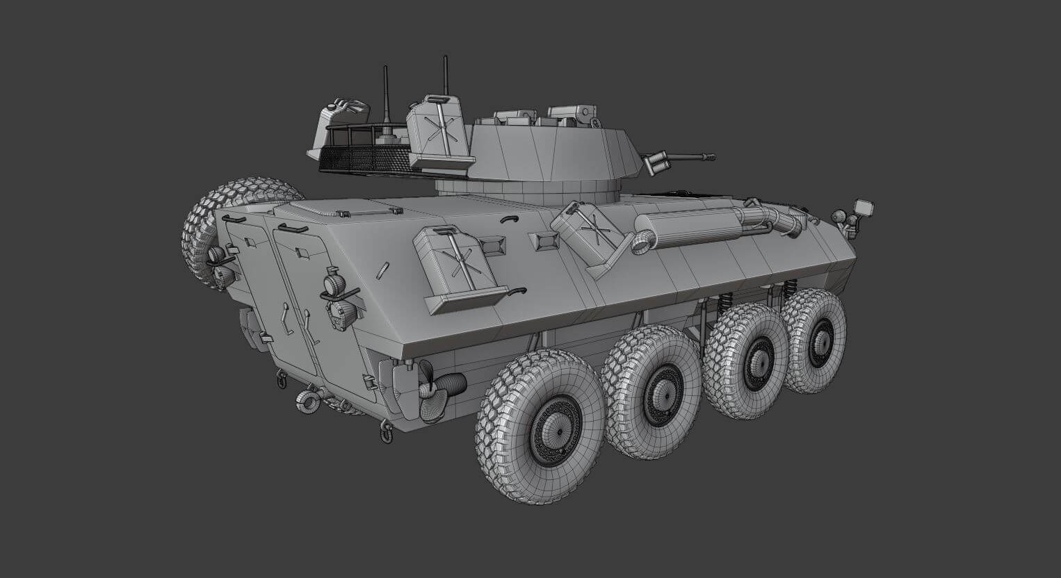 LAV 25 US Army Light Armoured Vehicle - 3D Model by luisbcompany