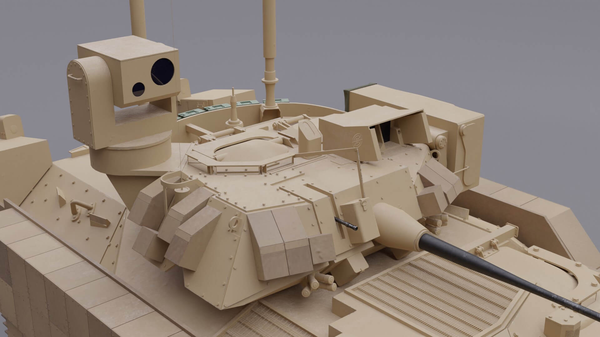M2A3 Bradley BUSK III IFV - 3D Model by luisbcompany