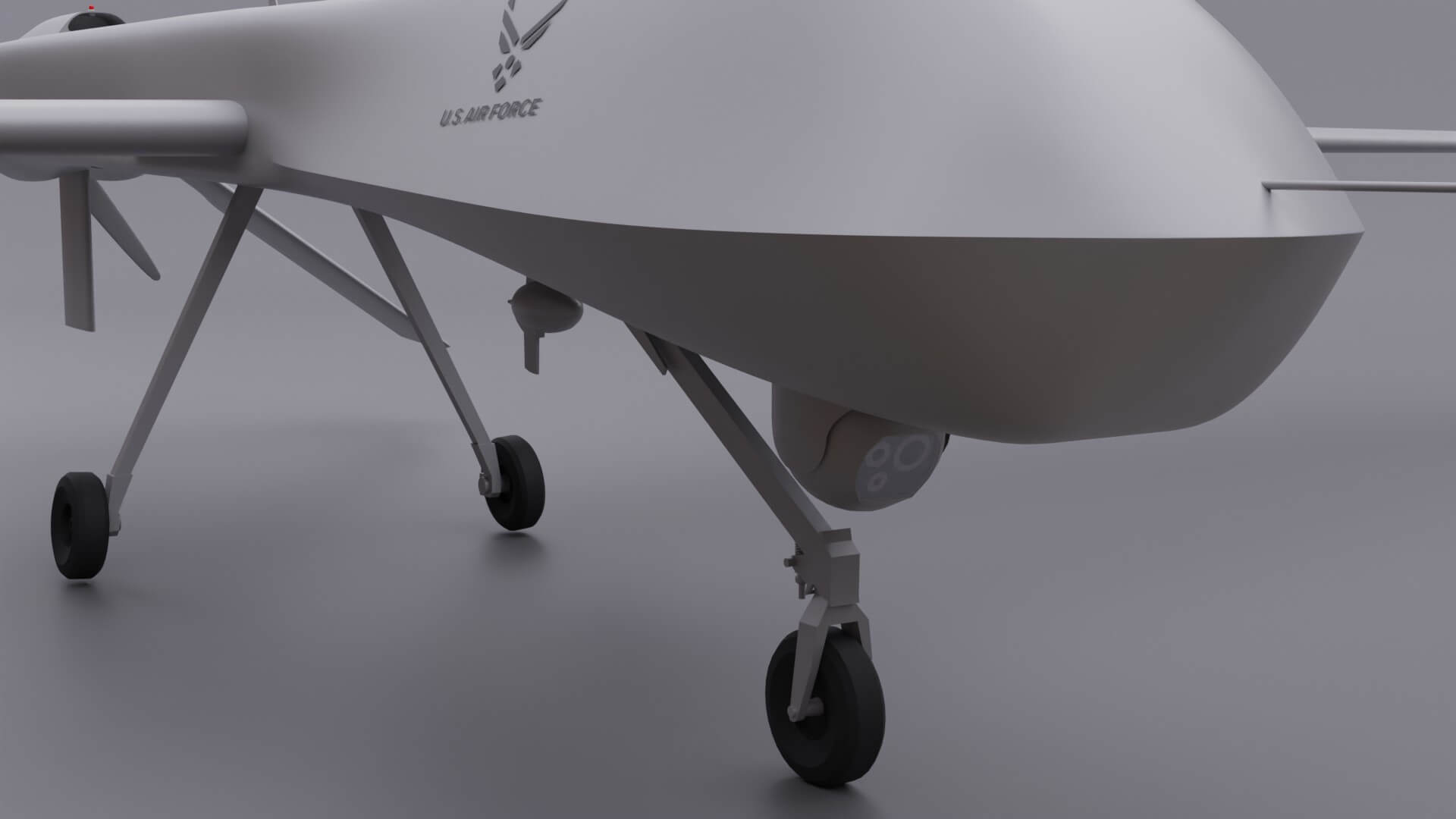 MQ-1 Drone Predator 3D Model by luisbcompany