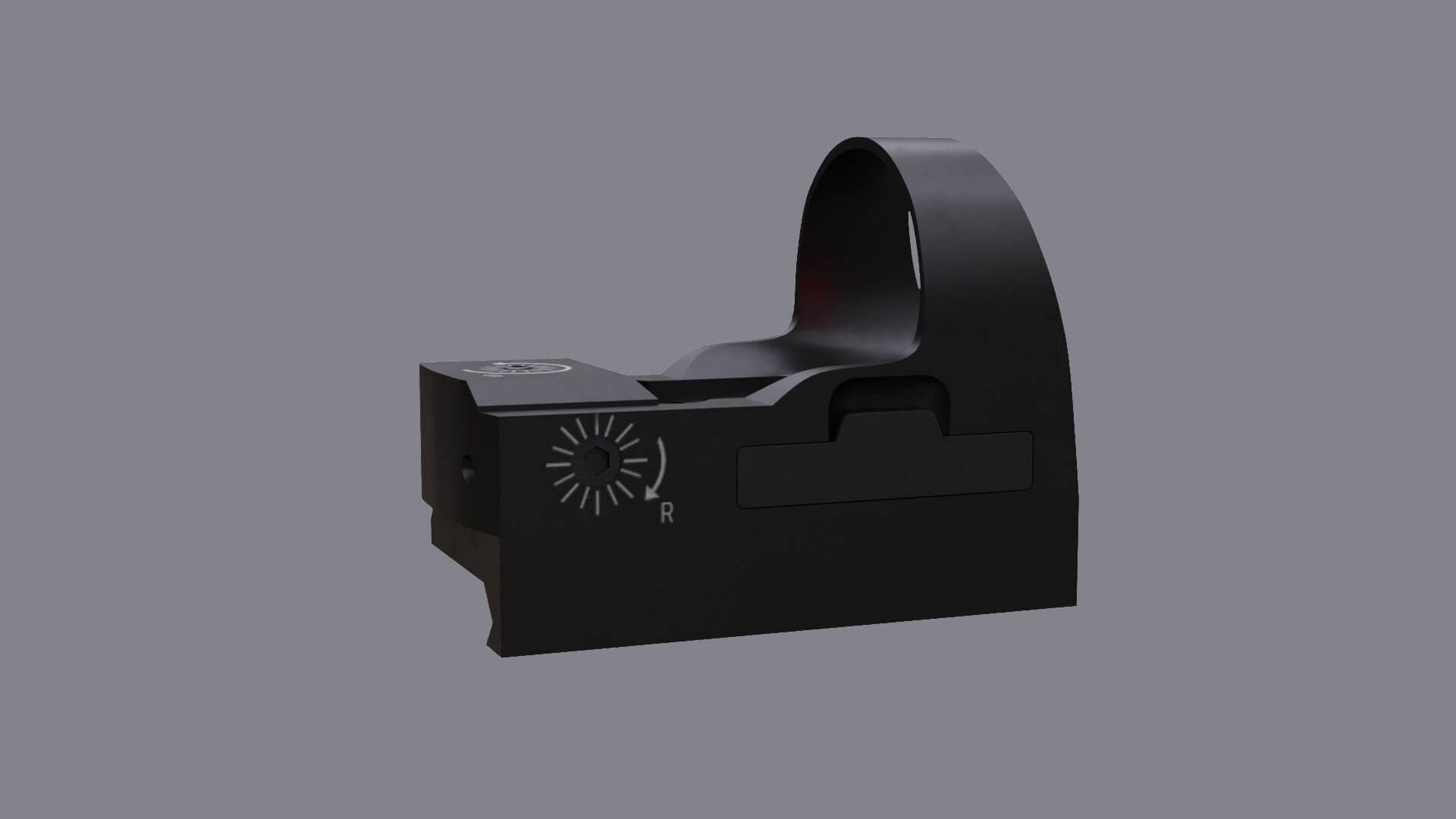 Red Dot Sight RDS - Free 3D Model by luisbcompany