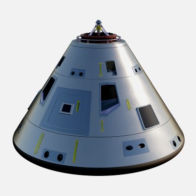Apollo Command Module - 3D Model by LukaDT