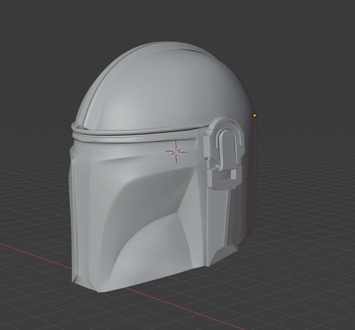Mandalorian Helmet Free 3D Model By Luke Killian
