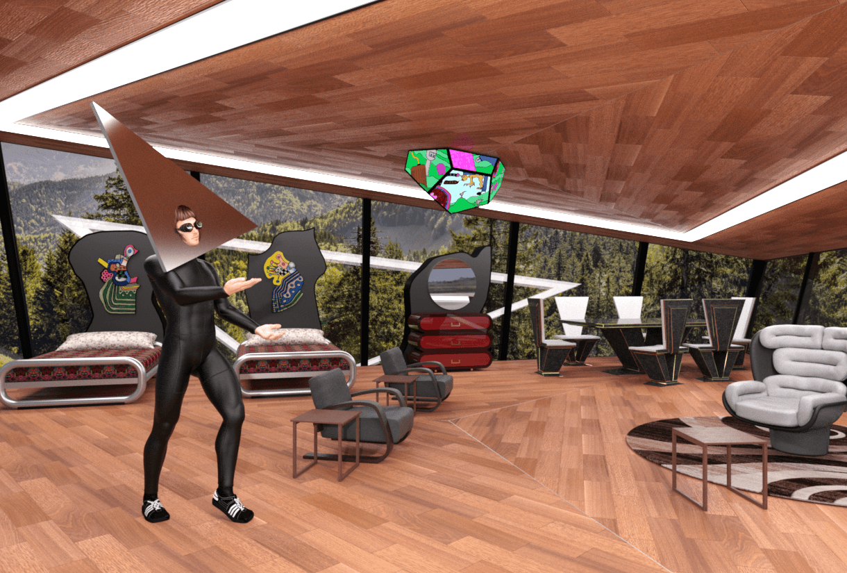 Bed, Roll Tube Frame, V2 - Free 3D Model by lukon