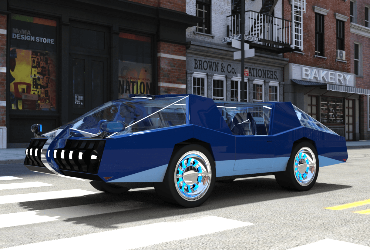 Botlir AvivA Prototypes 1 3D Render, Digital Art by lukon