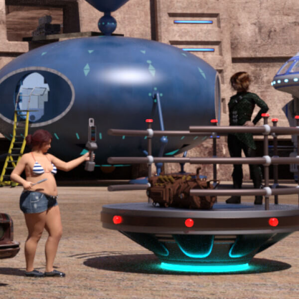 3D Art Gallery by lukon at RenderHub