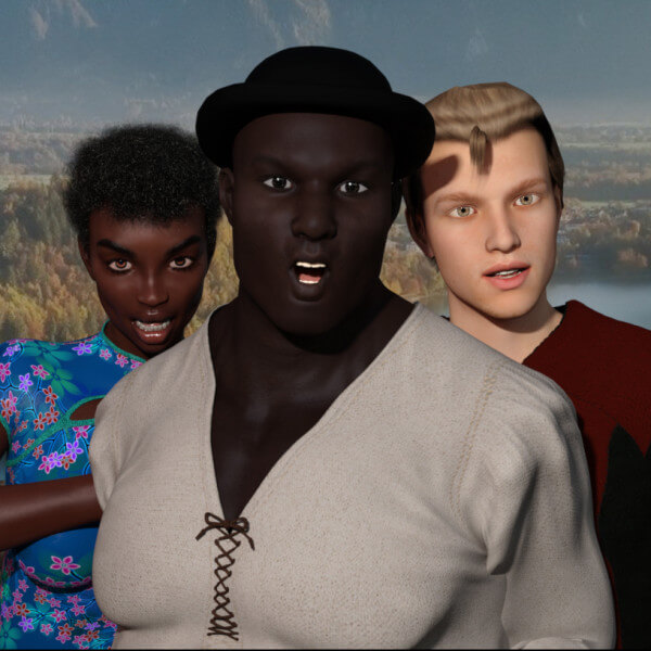 3D Art Gallery by lukon at RenderHub