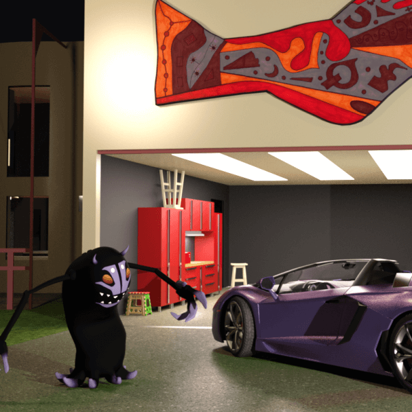 3D Art Gallery by lukon at RenderHub