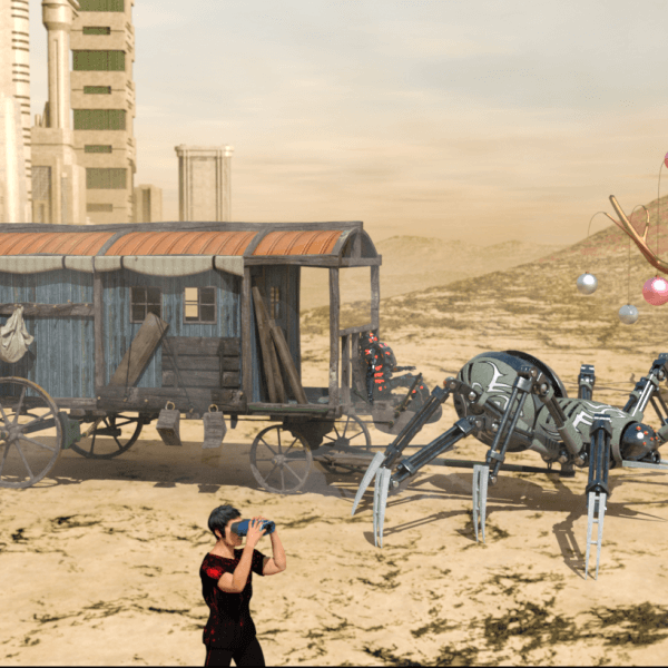 3D Art Gallery by lukon at RenderHub