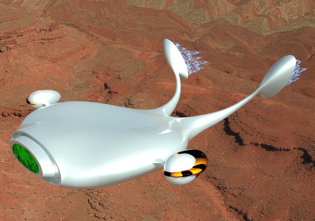 Qyixoremna Prototype 3D Render, Digital Art by lukon