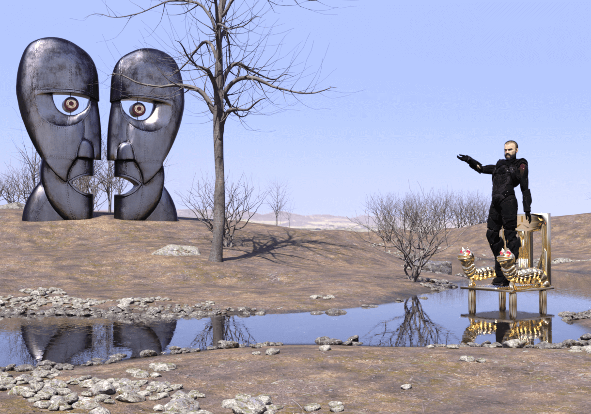 Revenge of Doubt Creek 3D Render, Digital Art by lukon