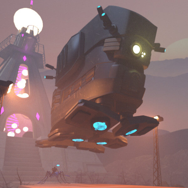 3D Art Gallery by lukon at RenderHub