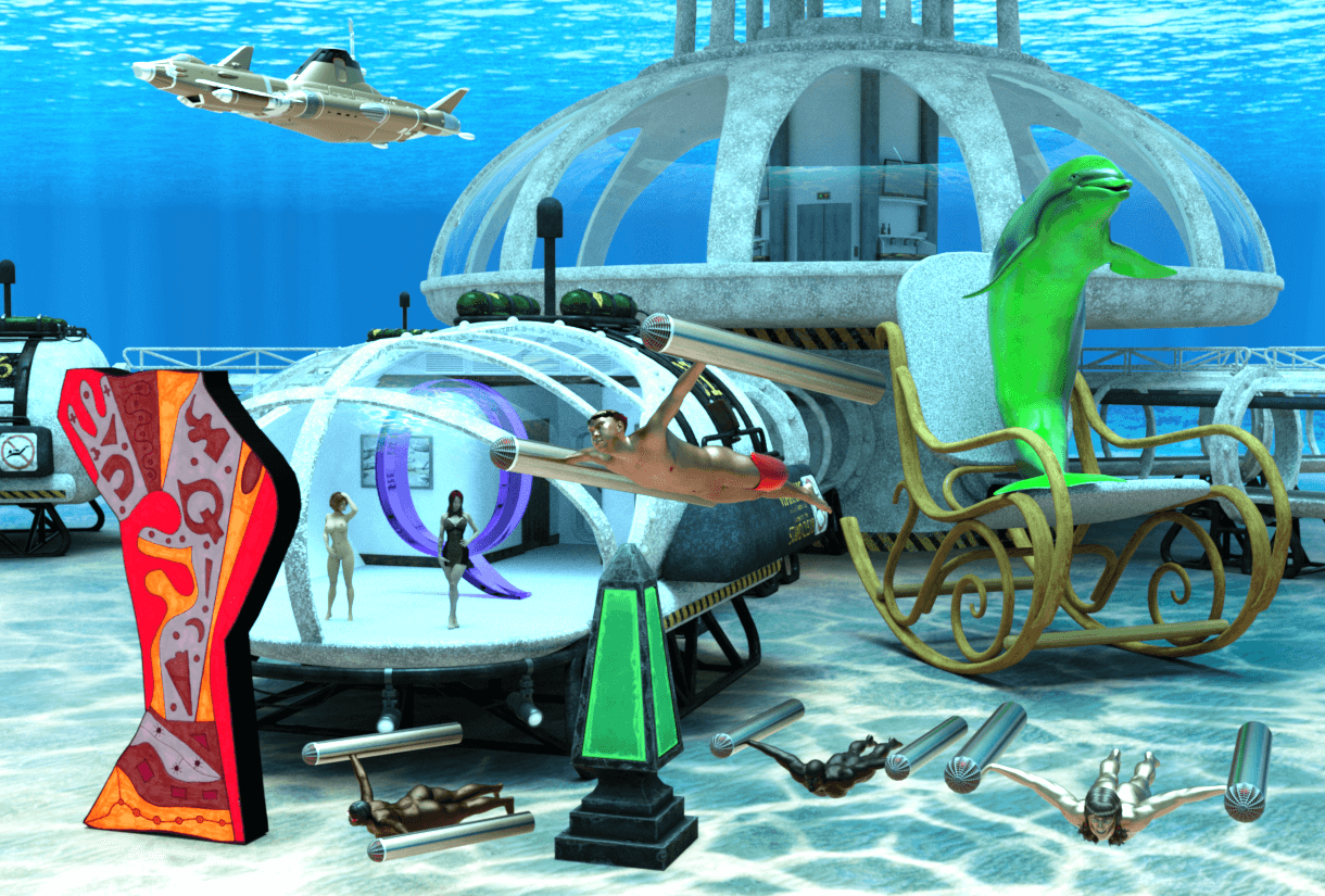 Tranquility Plasma Escaping the Transaction 3D Render by lukon