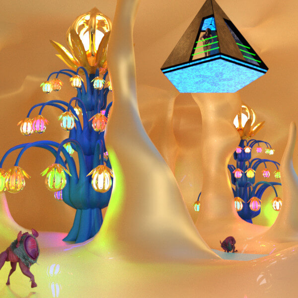 3D Art Gallery by lukon at RenderHub