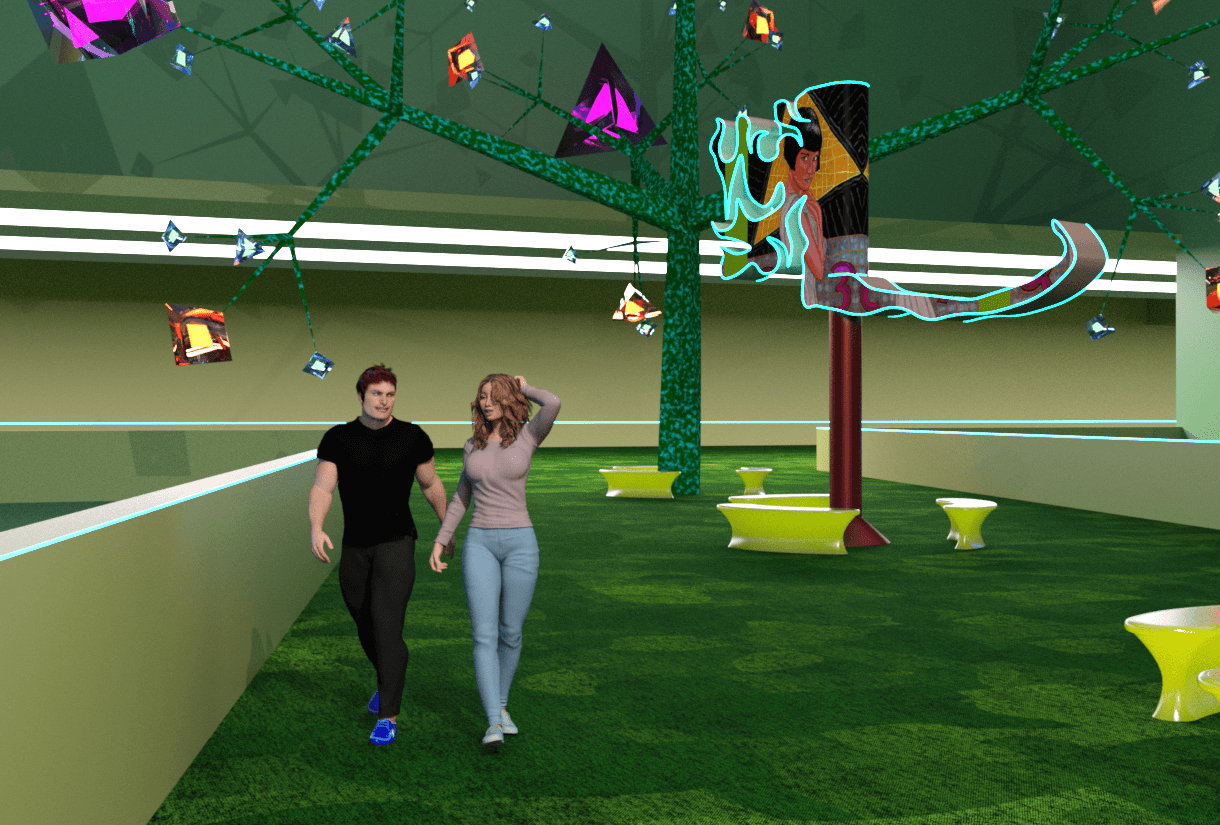 Walkin' Jerry and Zavvy 3D Render, Digital Art by lukon