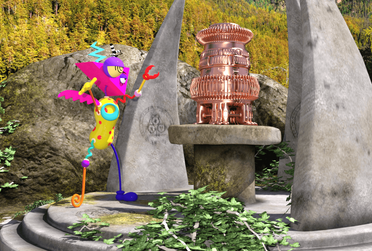 What Now, Copper Gobber? 3D Render, Digital Art by lukon