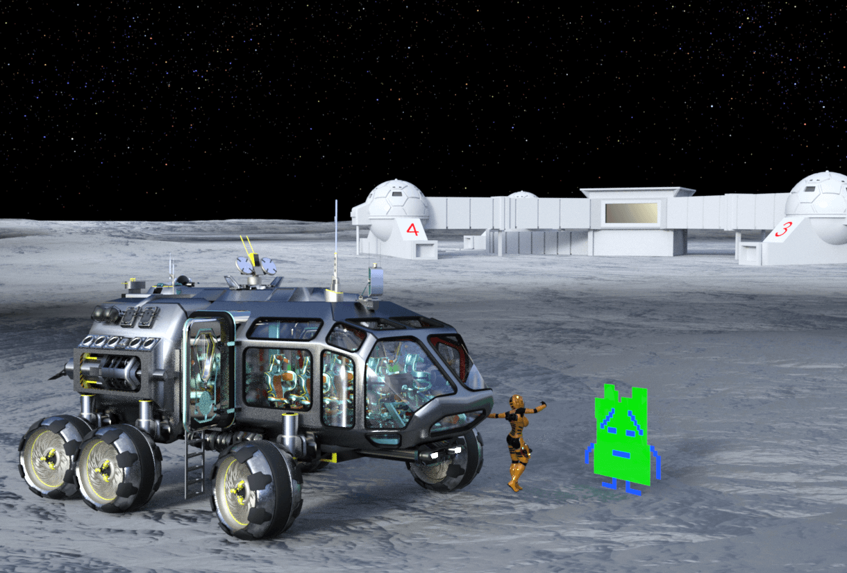 Rover, Vajrablue, Galactic Horizons, V6, DS - Free Daz Content by lukon