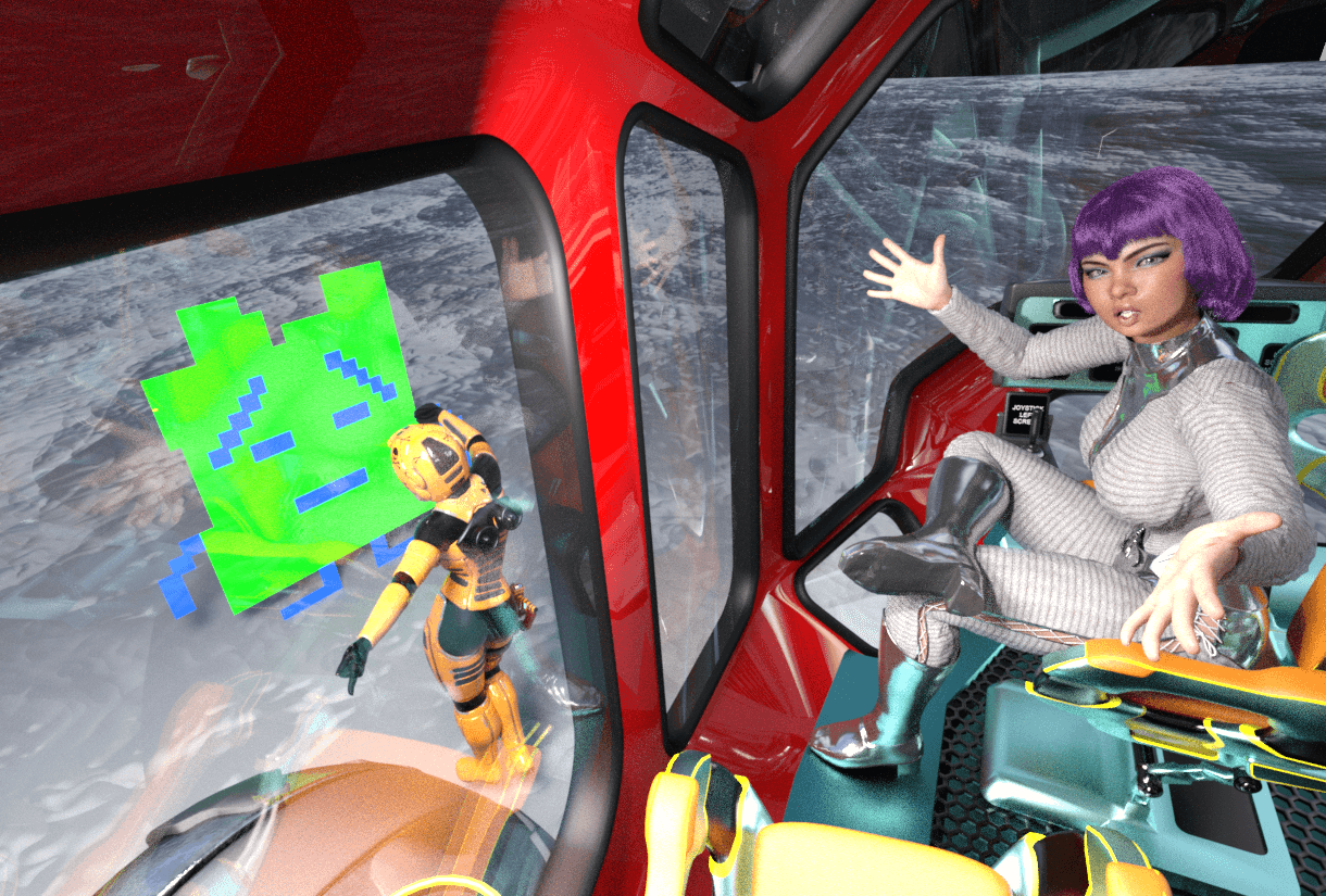 Rover, Vajrablue, Galactic Horizons, V6, DS - Free Daz Content by lukon