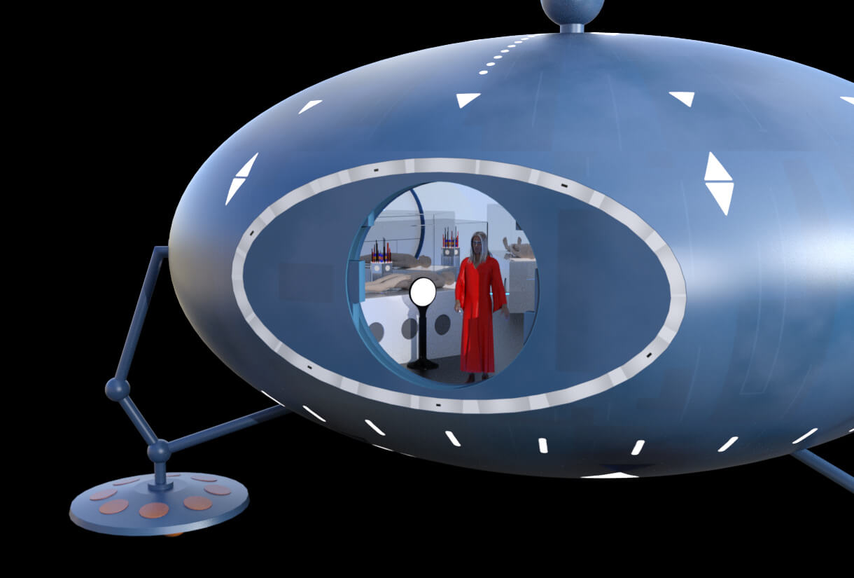 Ship, Outer Space, Kaldorian, V1, DS - Free Daz Content by lukon