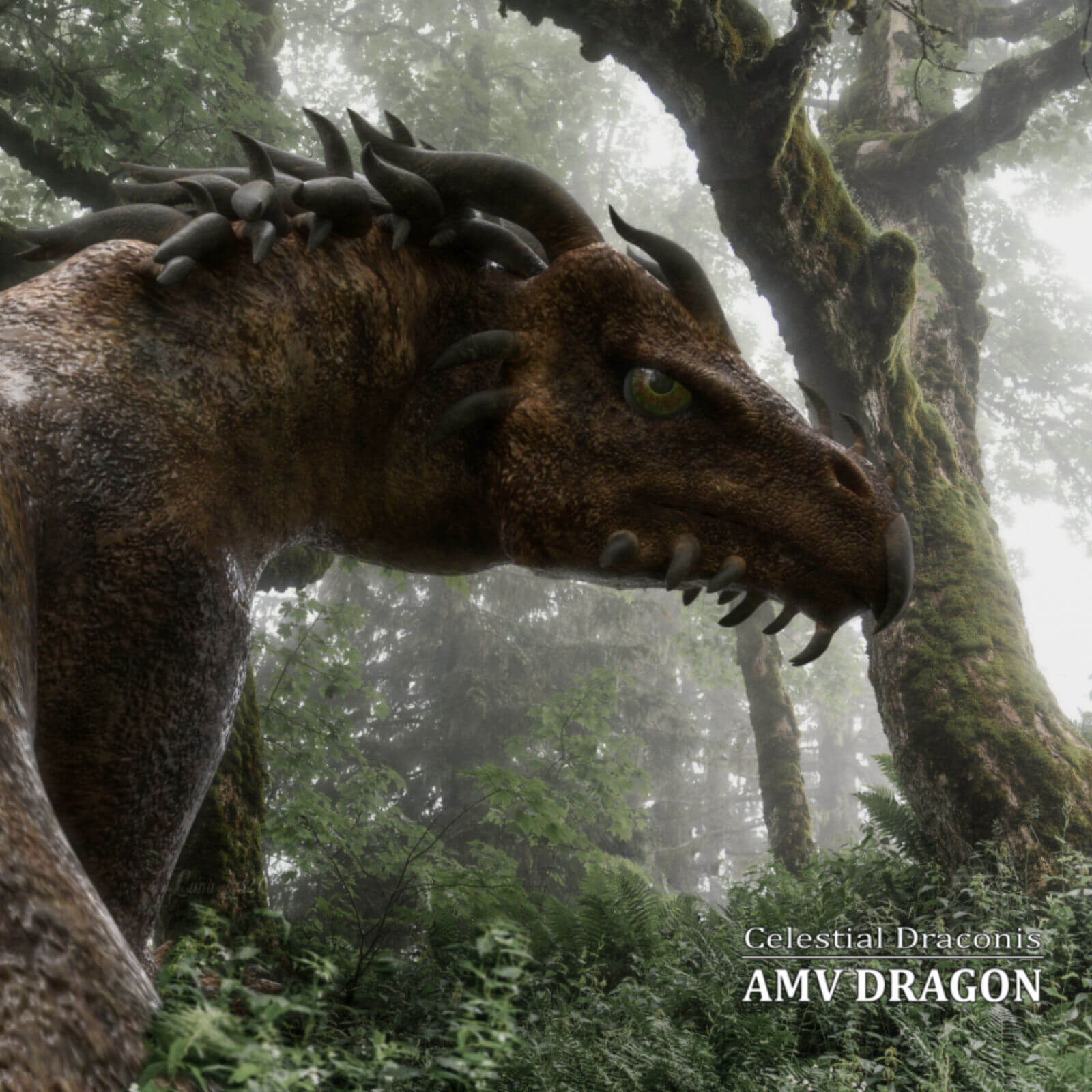 Celestial Dragonis - Dragon Figure Extended License Daz Content by Luna_s20