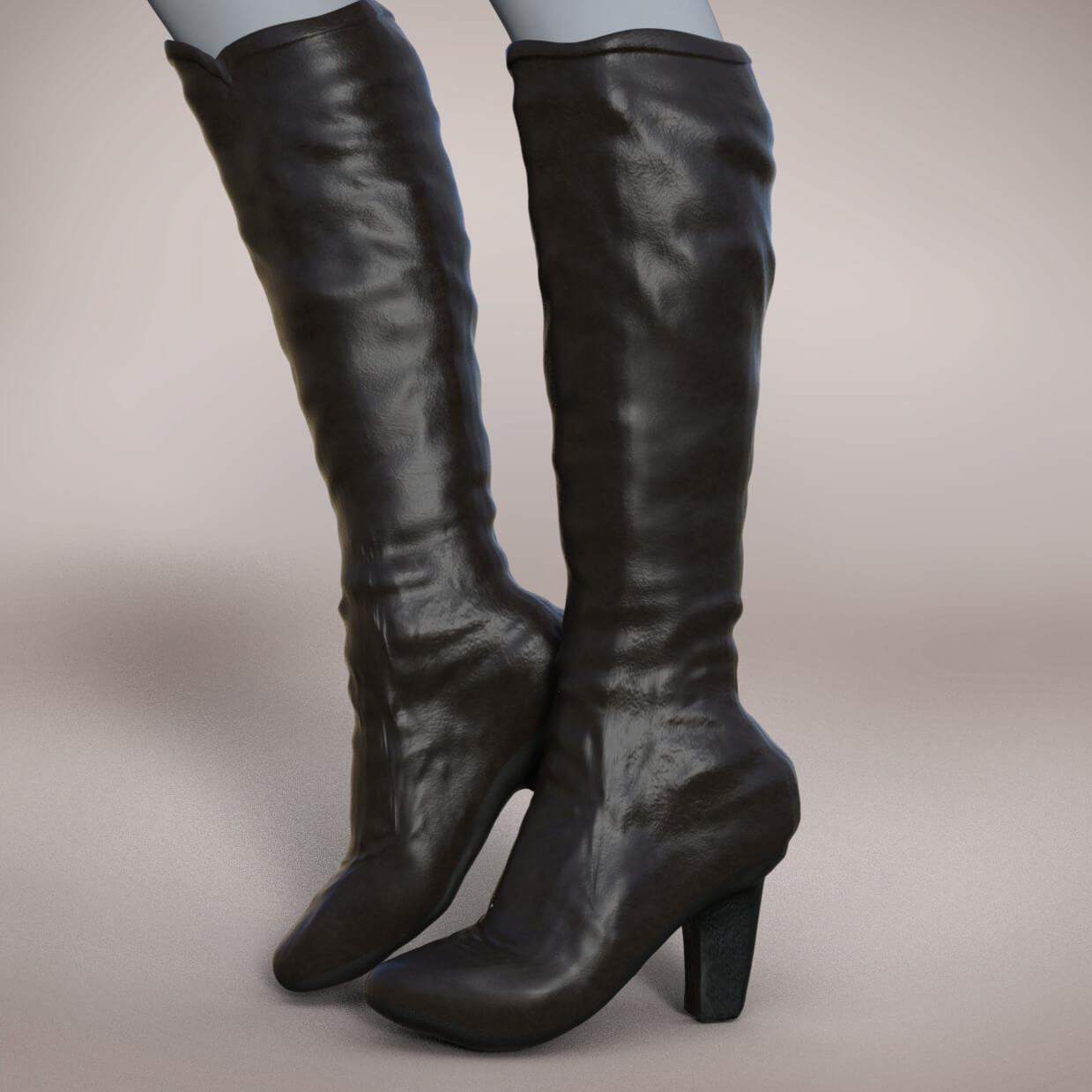 City Boots for G9, G8F, G3F - Daz Content by Luna_s20