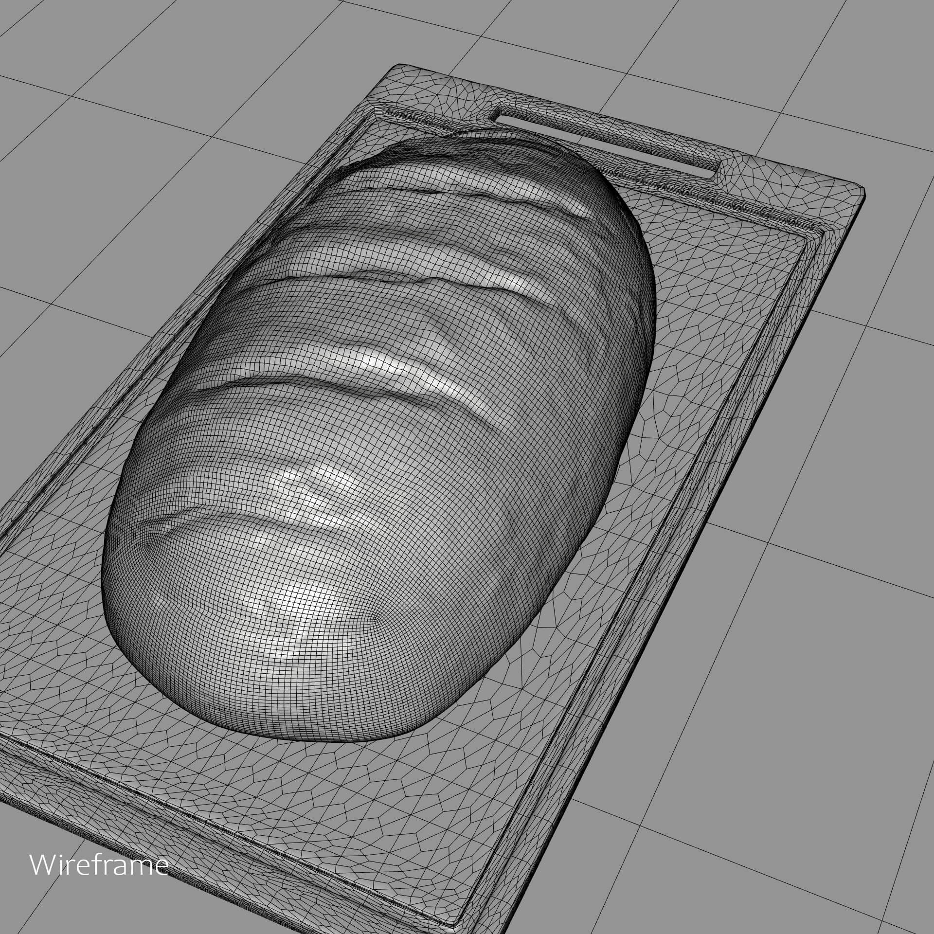 Country Bread - 3D Model by Luna_s20