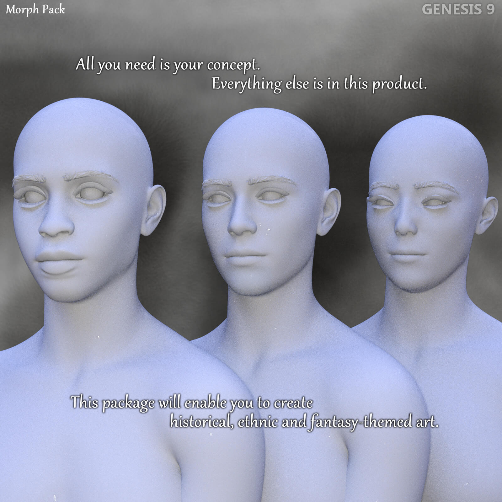 G9 Morph Creation Kit - Daz Content by Luna_s20