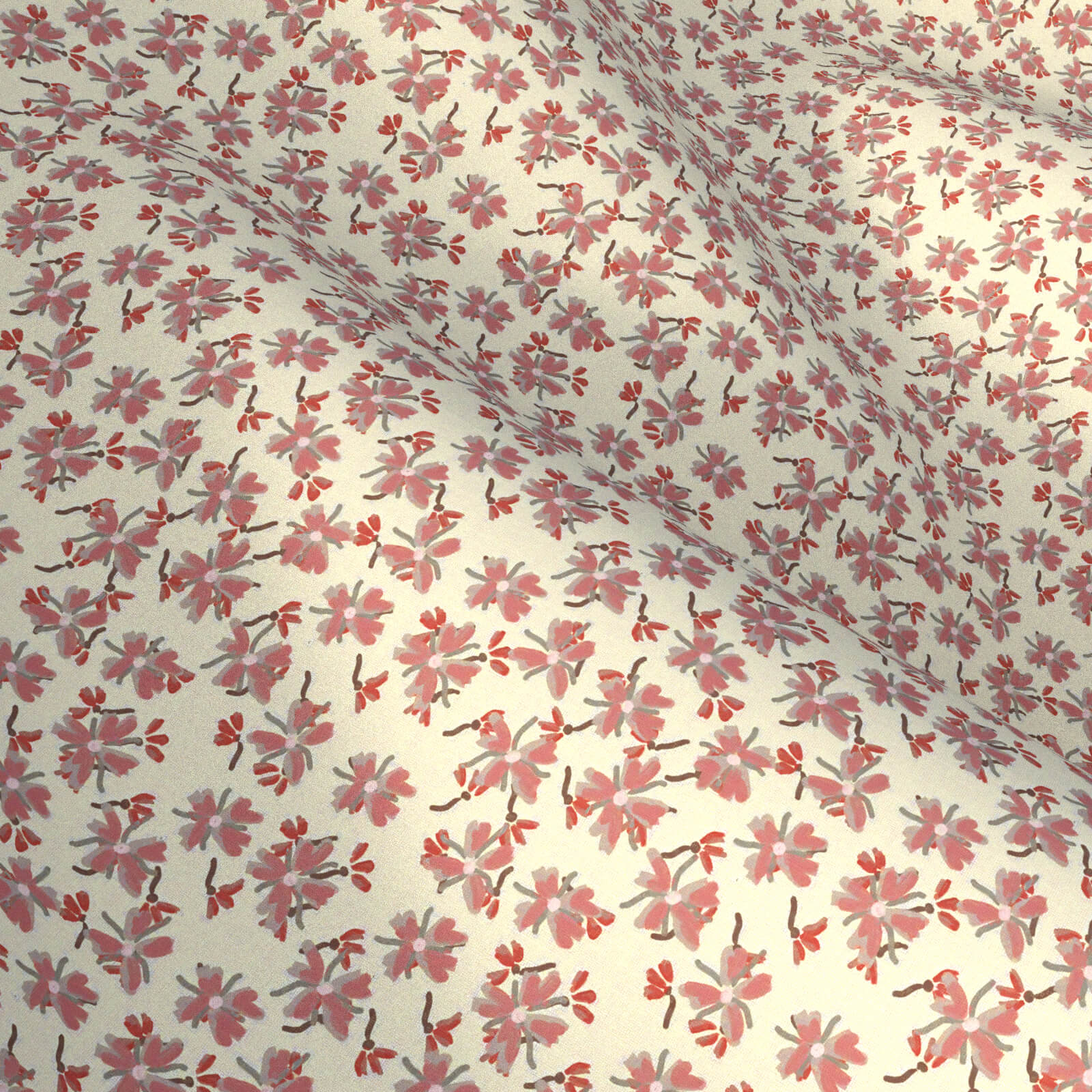 PBR Fabric Floral Seamless Textures - 3D Texture by Luna_s20