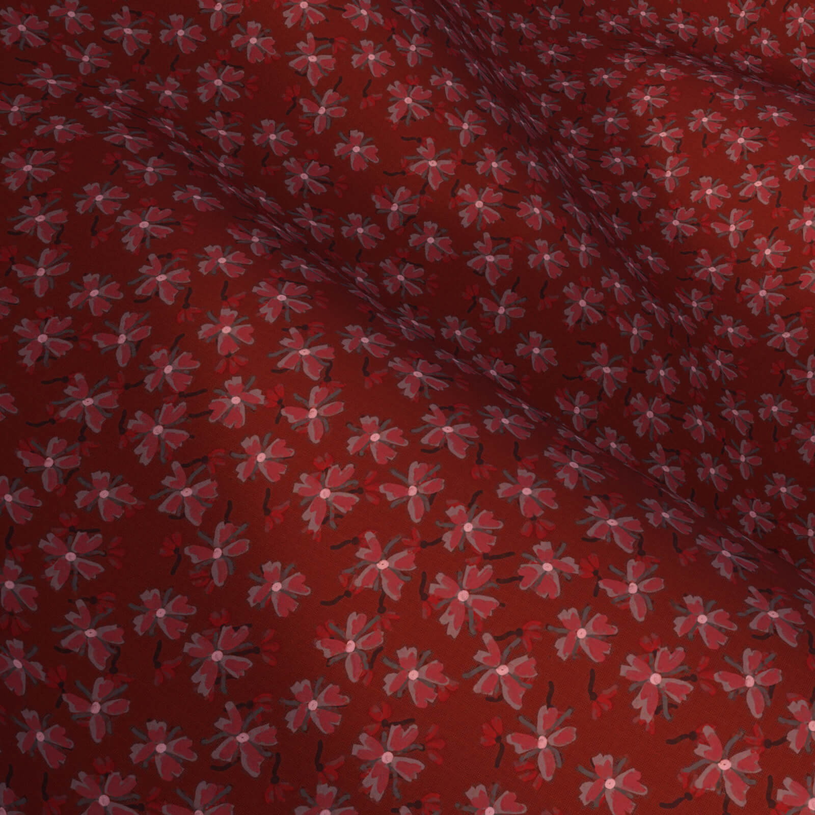 PBR Fabric Floral Seamless Textures - 3D Texture by Luna_s20