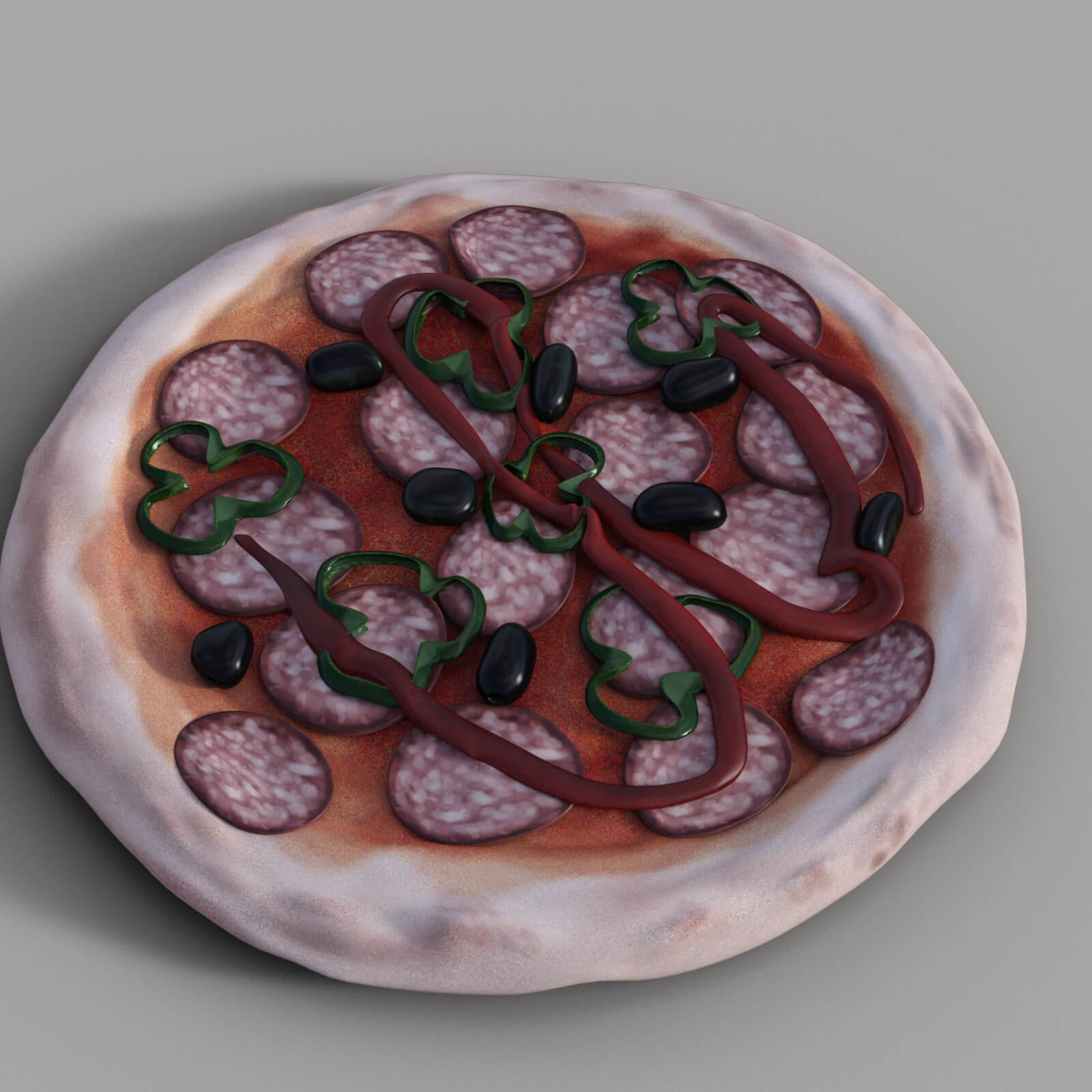 Pizza - Food Prop Daz Content by Luna_s20