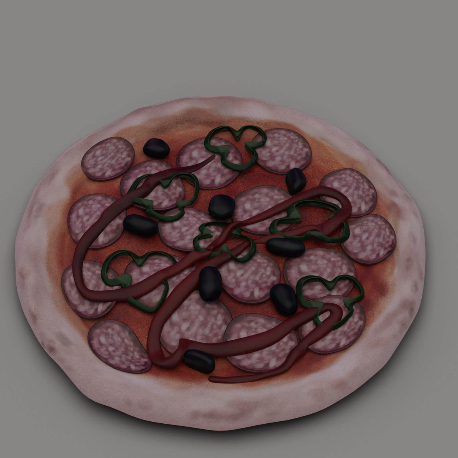 Pizza - Food Prop Daz Content by Luna_s20