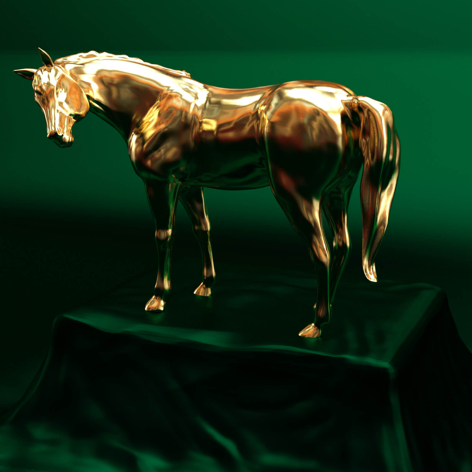Realistic Horse Figure - 3D Model by Luna_s20