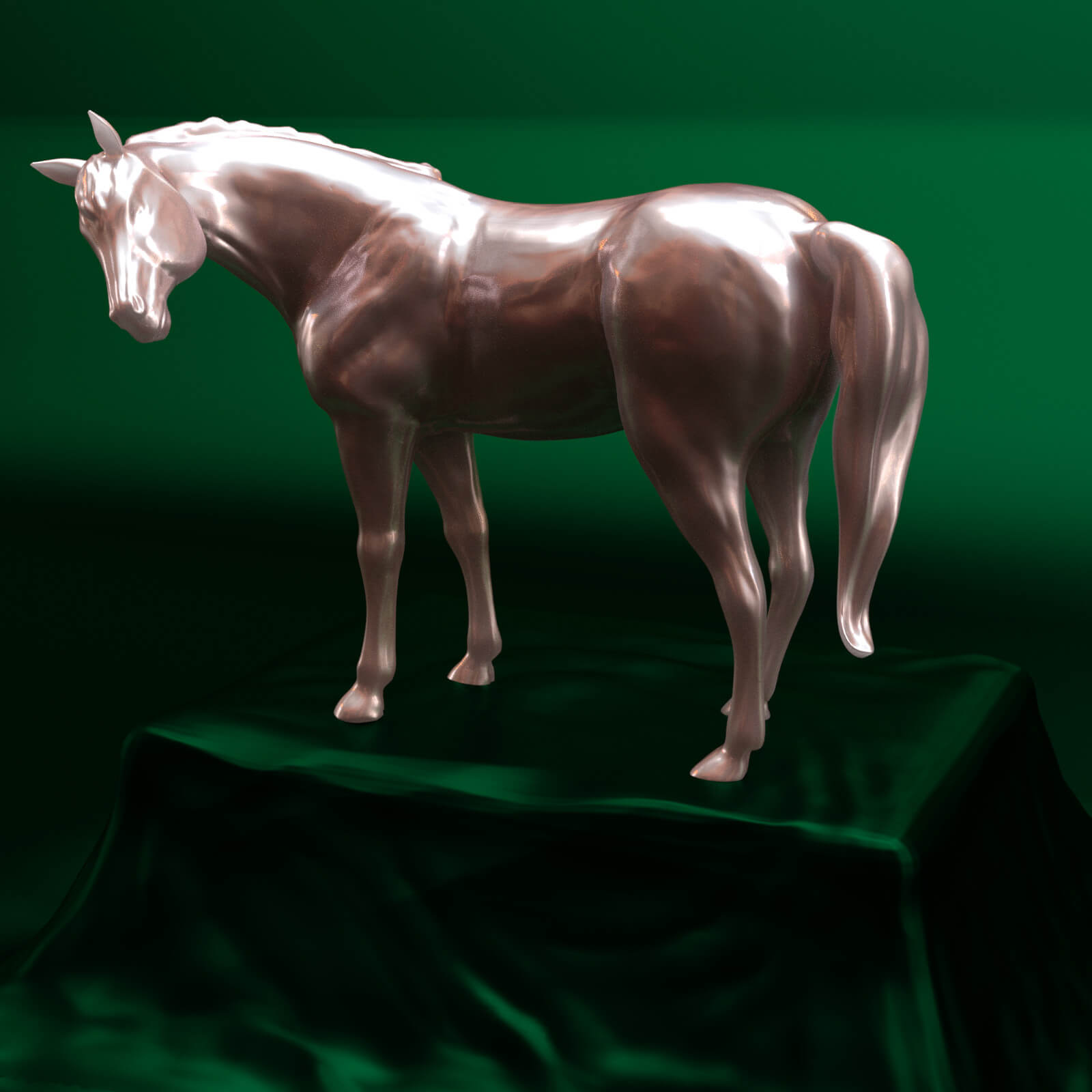 Realistic Horse Figure - 3D Model by Luna_s20