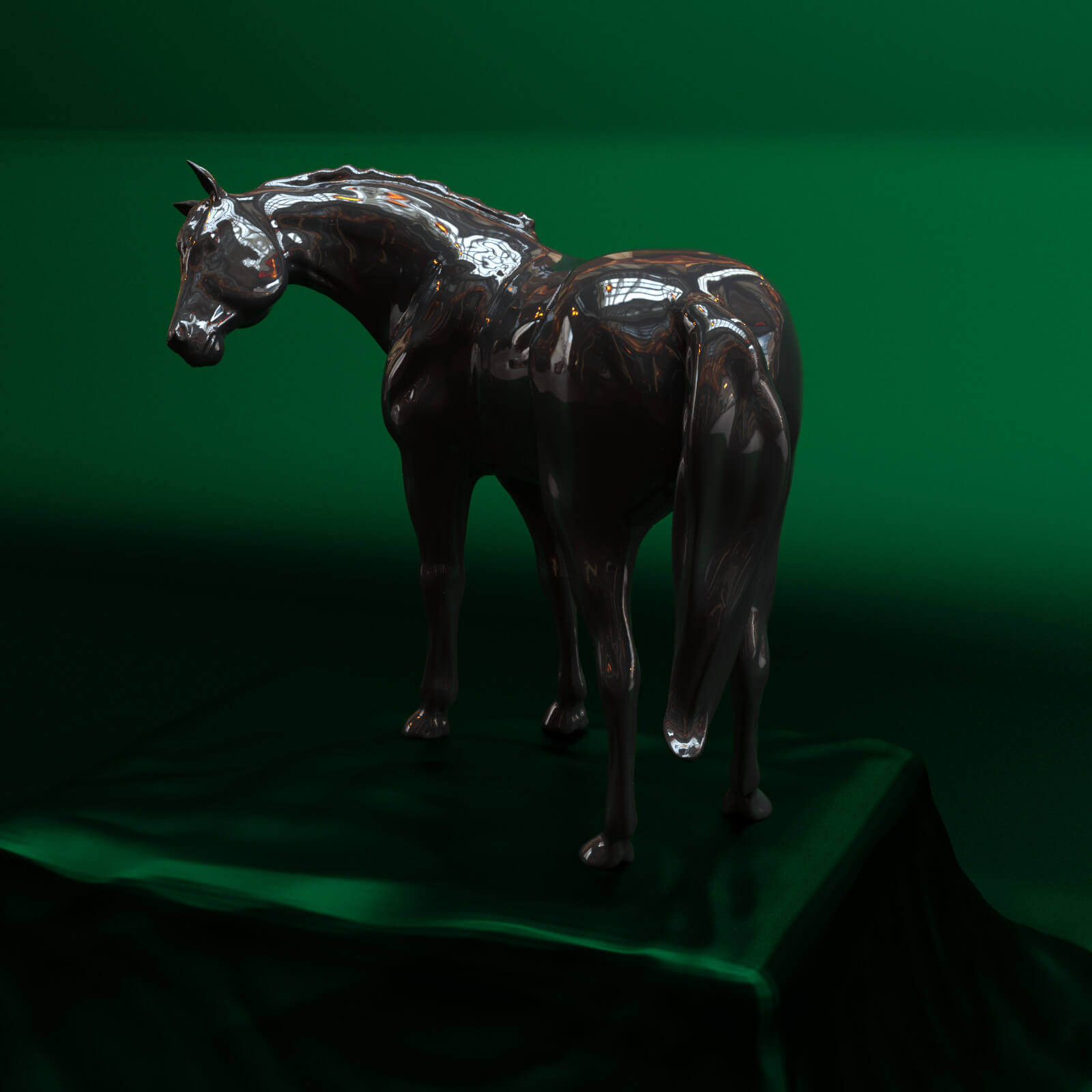 Realistic Horse Figure - 3D Model by Luna_s20