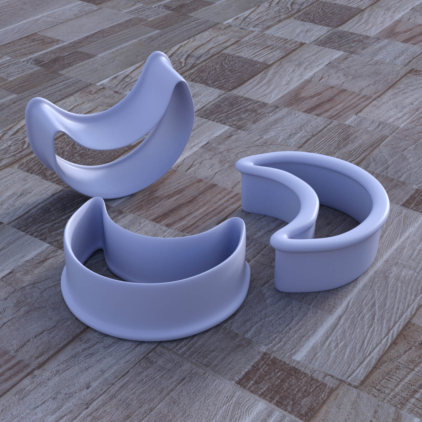 Safe Traditional Cookie Cutter - Moon1 Shape 3D Model by Luna_s20