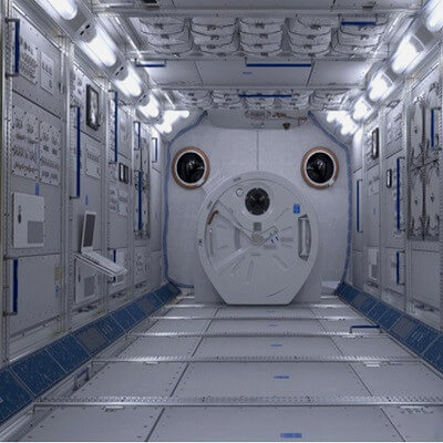 Chinese Space Station Inside