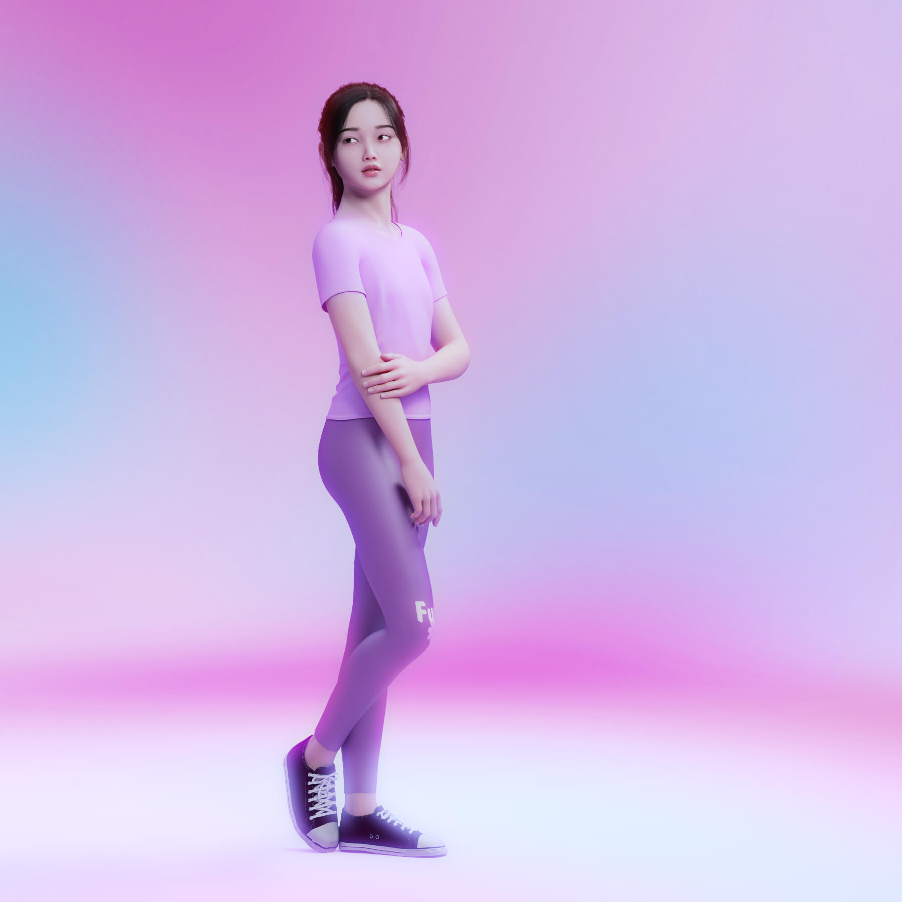 Another Icon Shot 3D Render, Digital Art by Luxe Muse