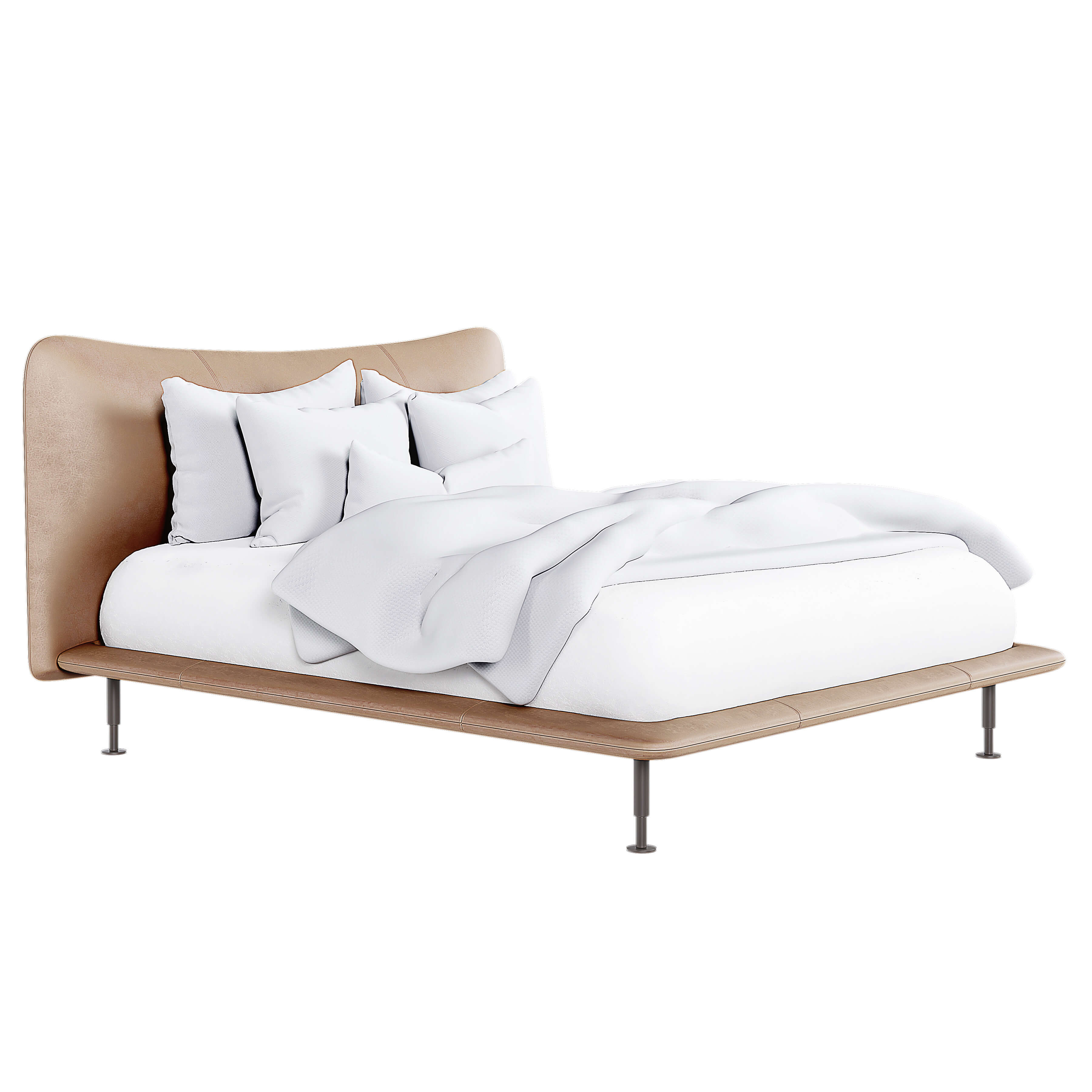 BAIA LETTO BED - 3D Model by luxmi_3d_studio