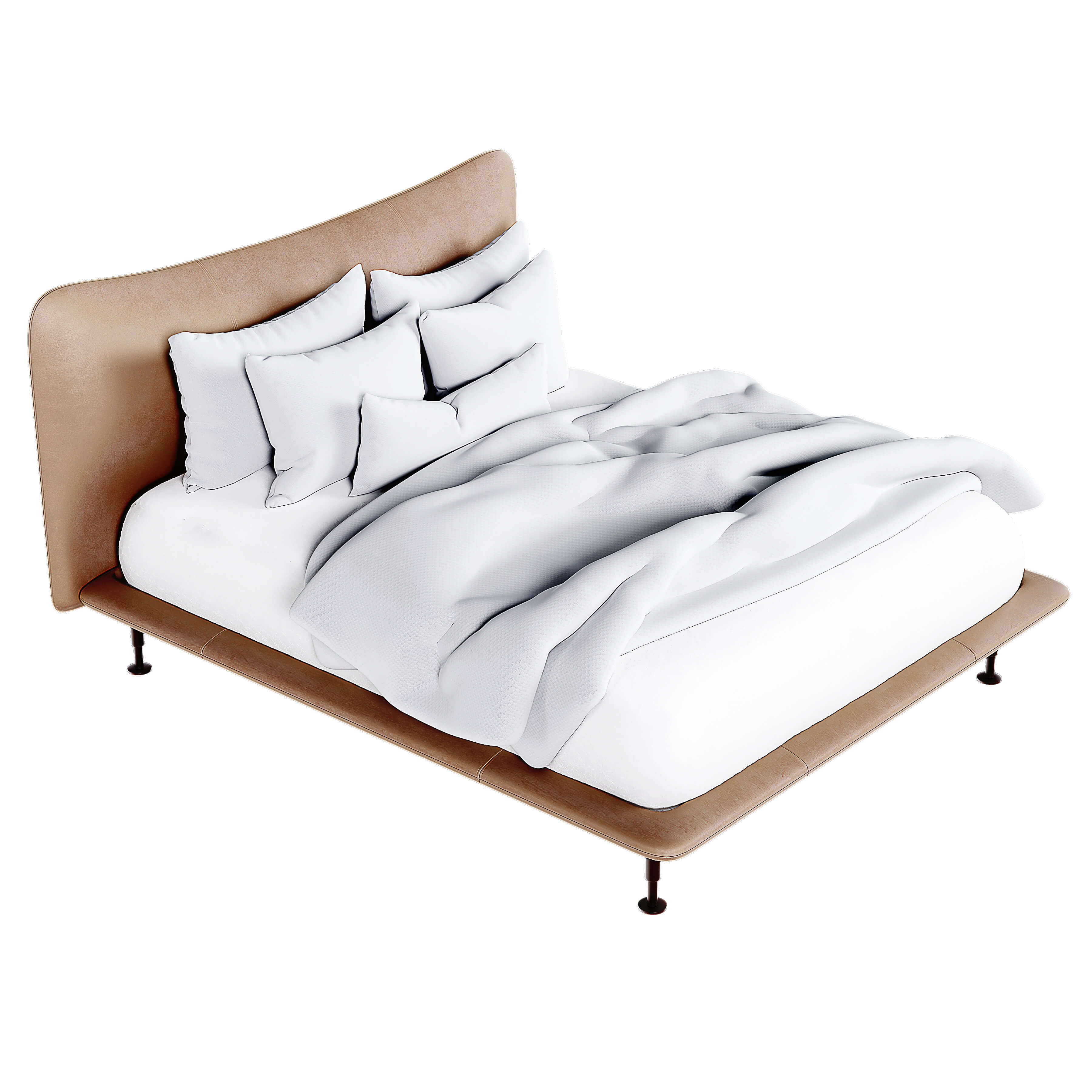 BAIA LETTO BED - 3D Model by luxmi_3d_studio