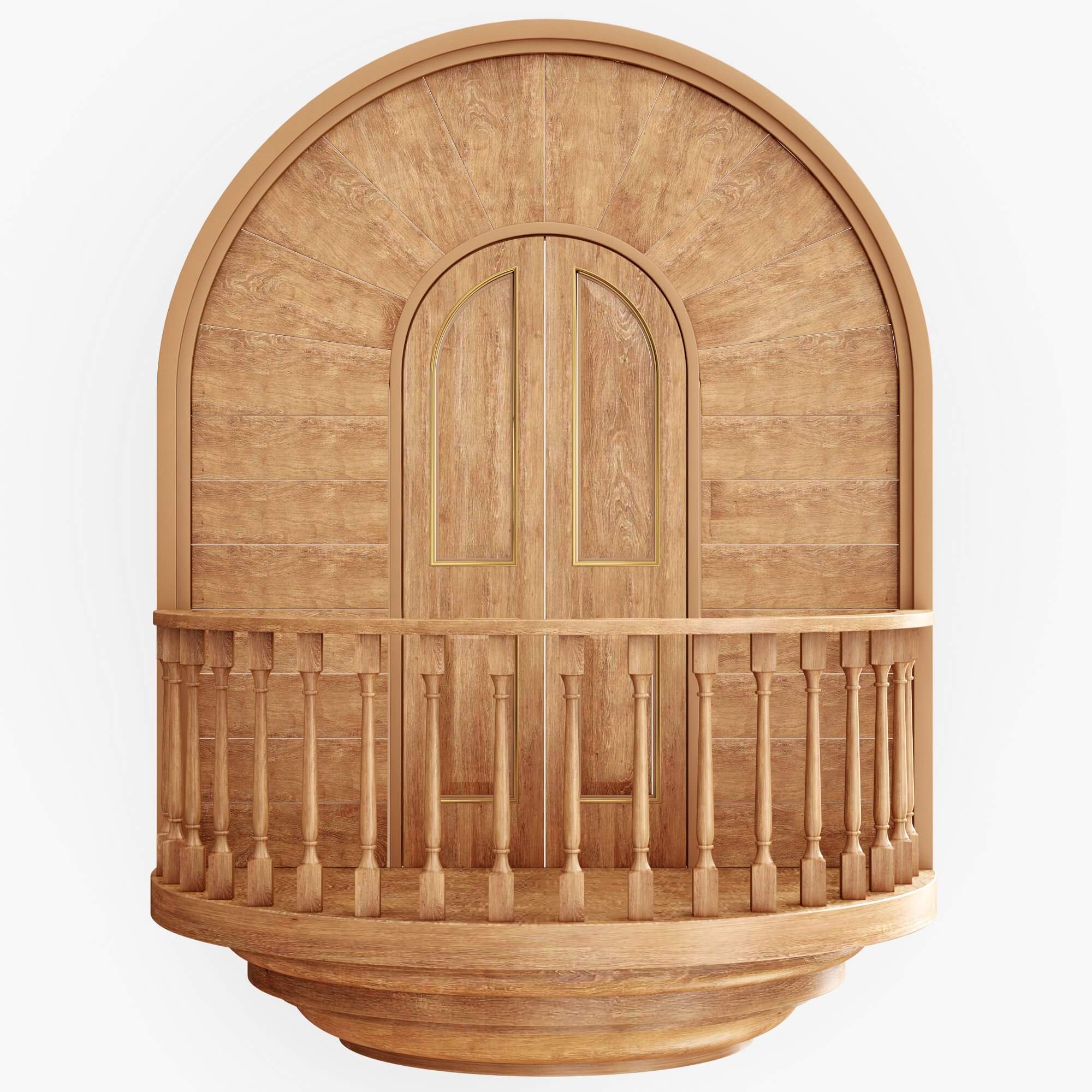 Balcony Model by luxmi_3d_studio